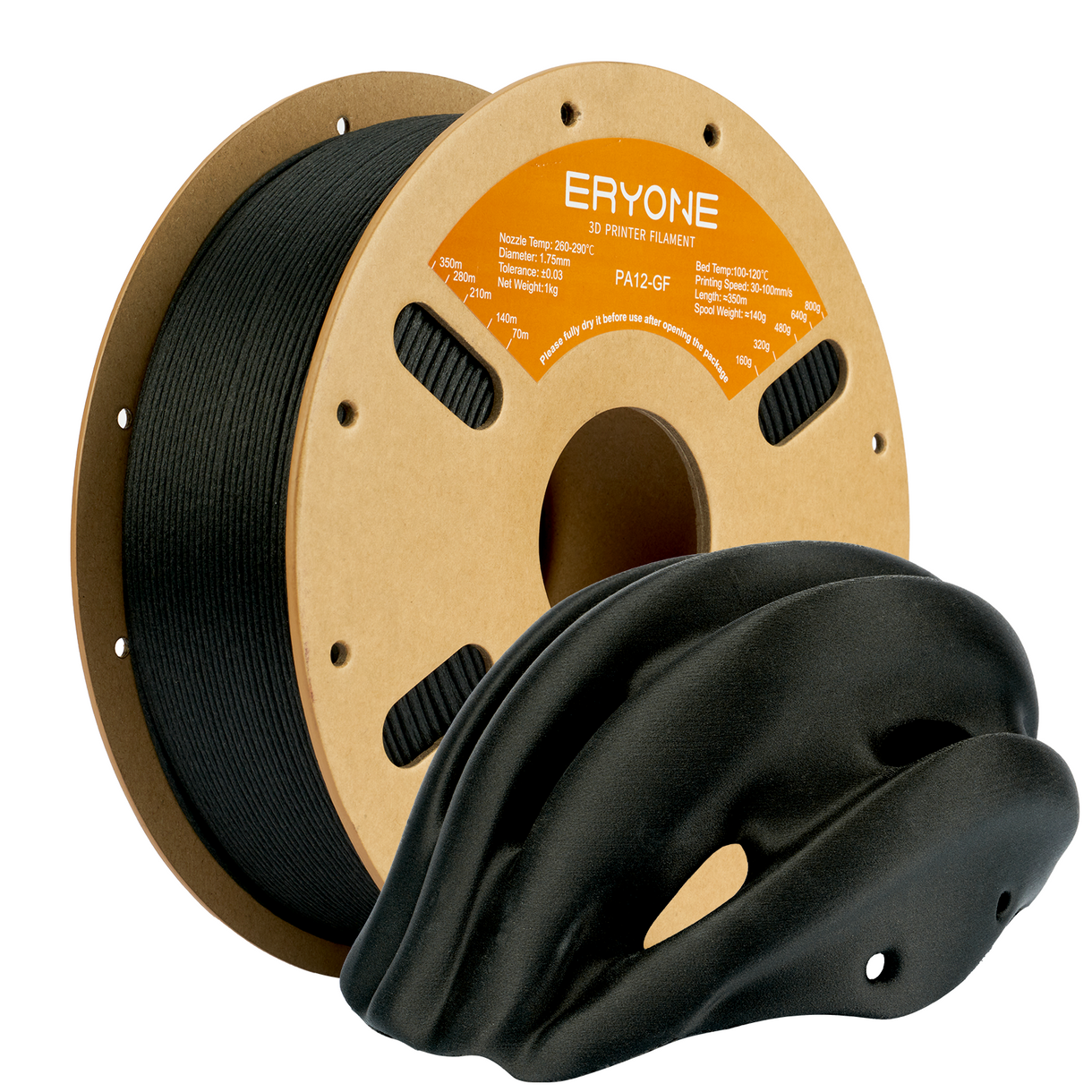 Nylon & Nylon-CF 3D Printer Filament, 1.75mm(1kg) | Eryone – uk.eryone3d